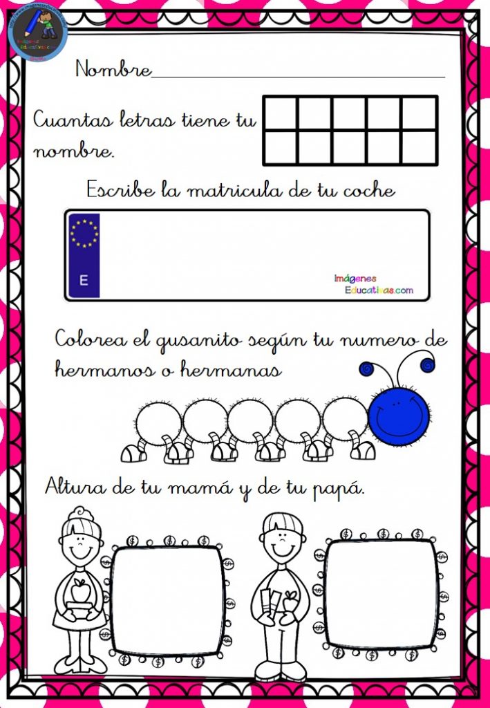 Libro viajero de los números para Educación Infantil -Orientacion Andujar