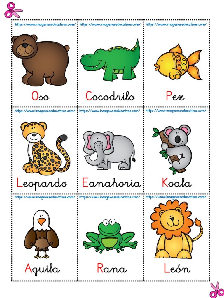 Lotería de palabras - Imagenes Educativas