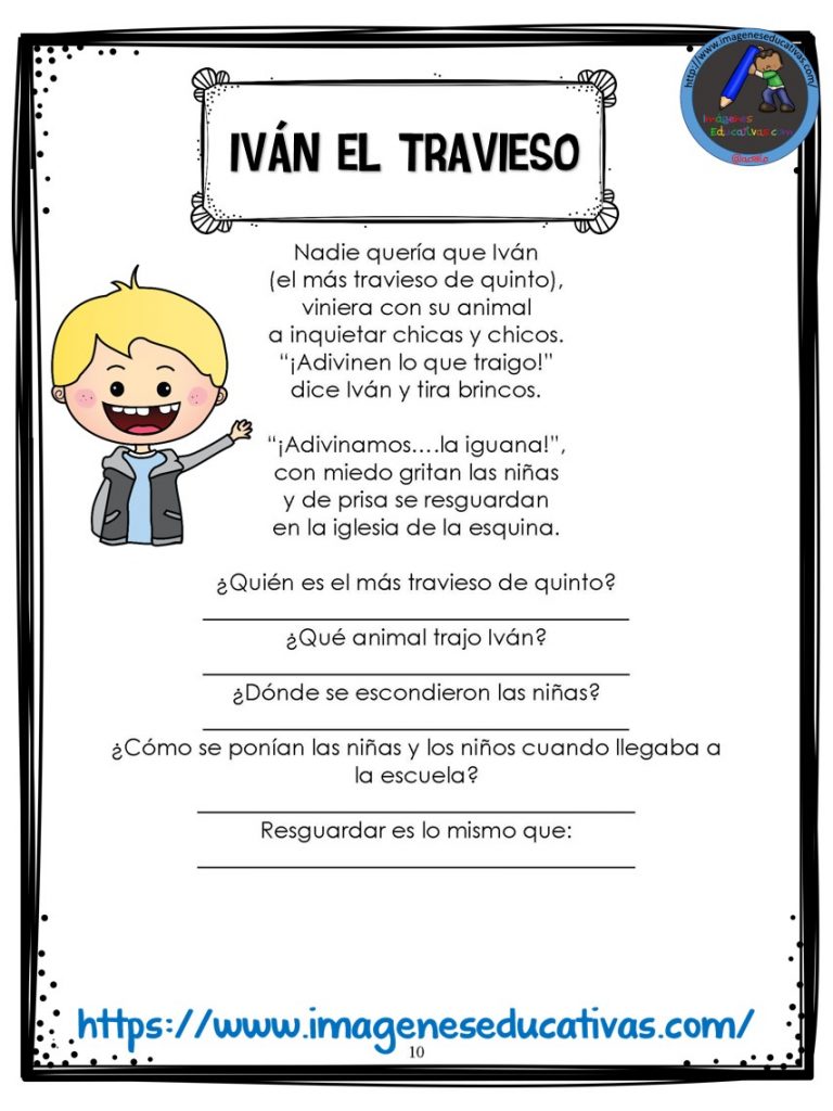 Colección de mini cuentos para trabajar valores y comprensión lectora ...