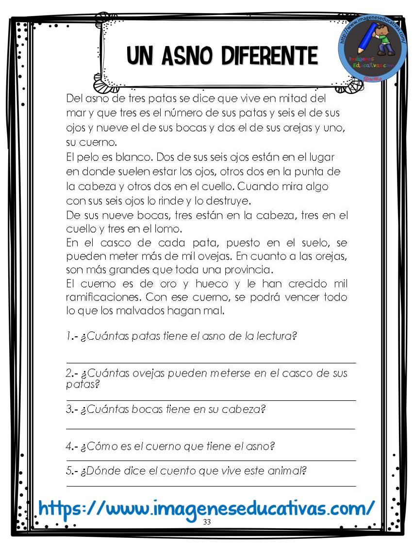 Cuaderno comprensión lectora (33) - Imagenes Educativas