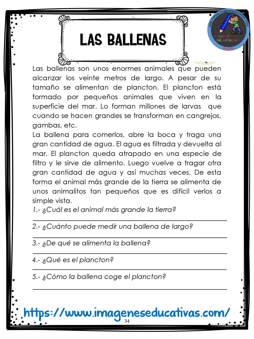 Cuaderno comprensión lectora (34) - Imagenes Educativas