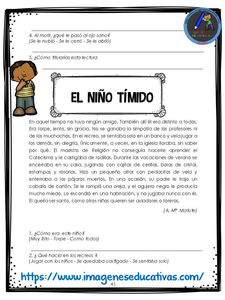 Colección de mini cuentos para trabajar valores y comprensión lectora ...