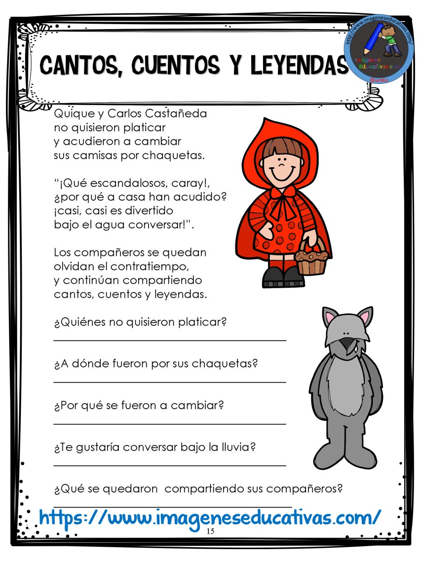 Cuaderno comprensión lectora (15) - Imagenes Educativas Cuaderno comprensión lectora (15) - Imagenes Educativas