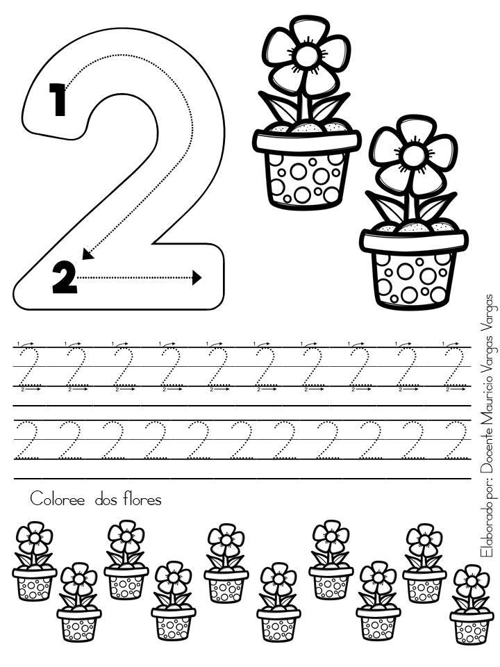Cuadernillo de números para repaso de Preescolar - Imagenes Educativas