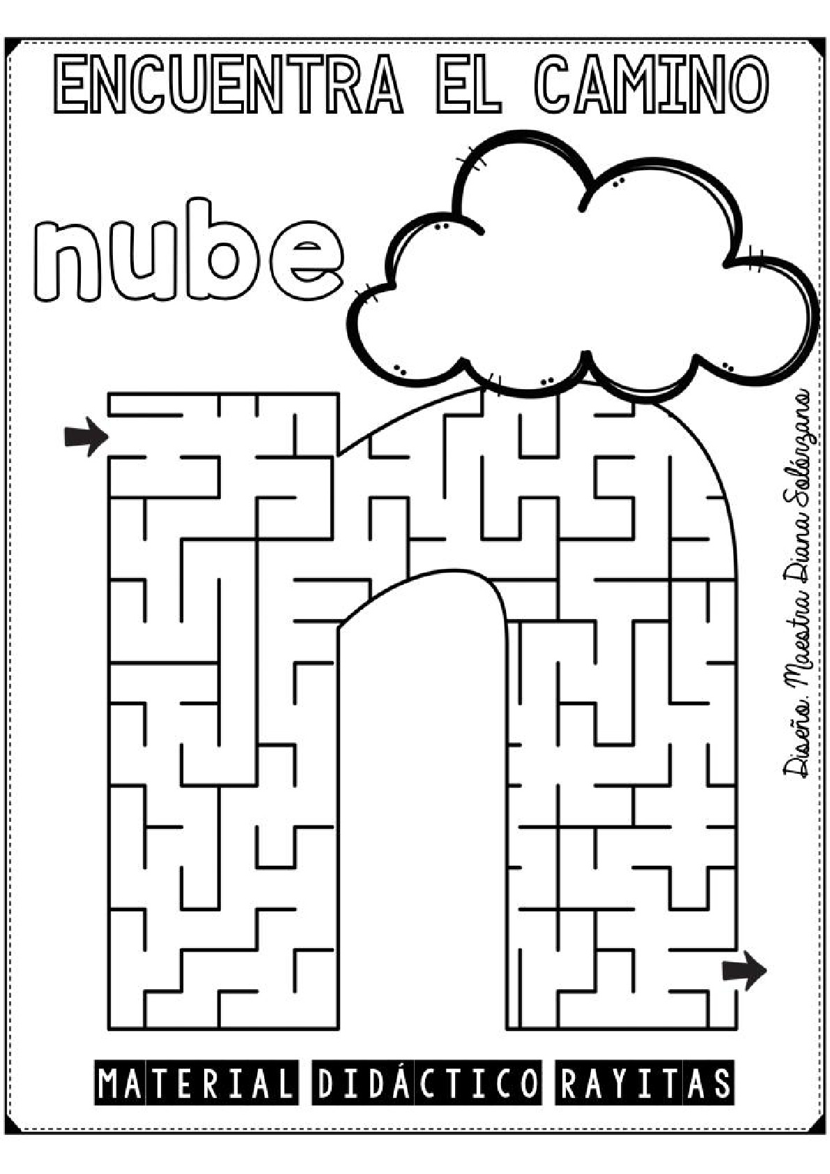 Laberintos-con-cada-letra-del-abecedario-1-014 - Imagenes Educativas