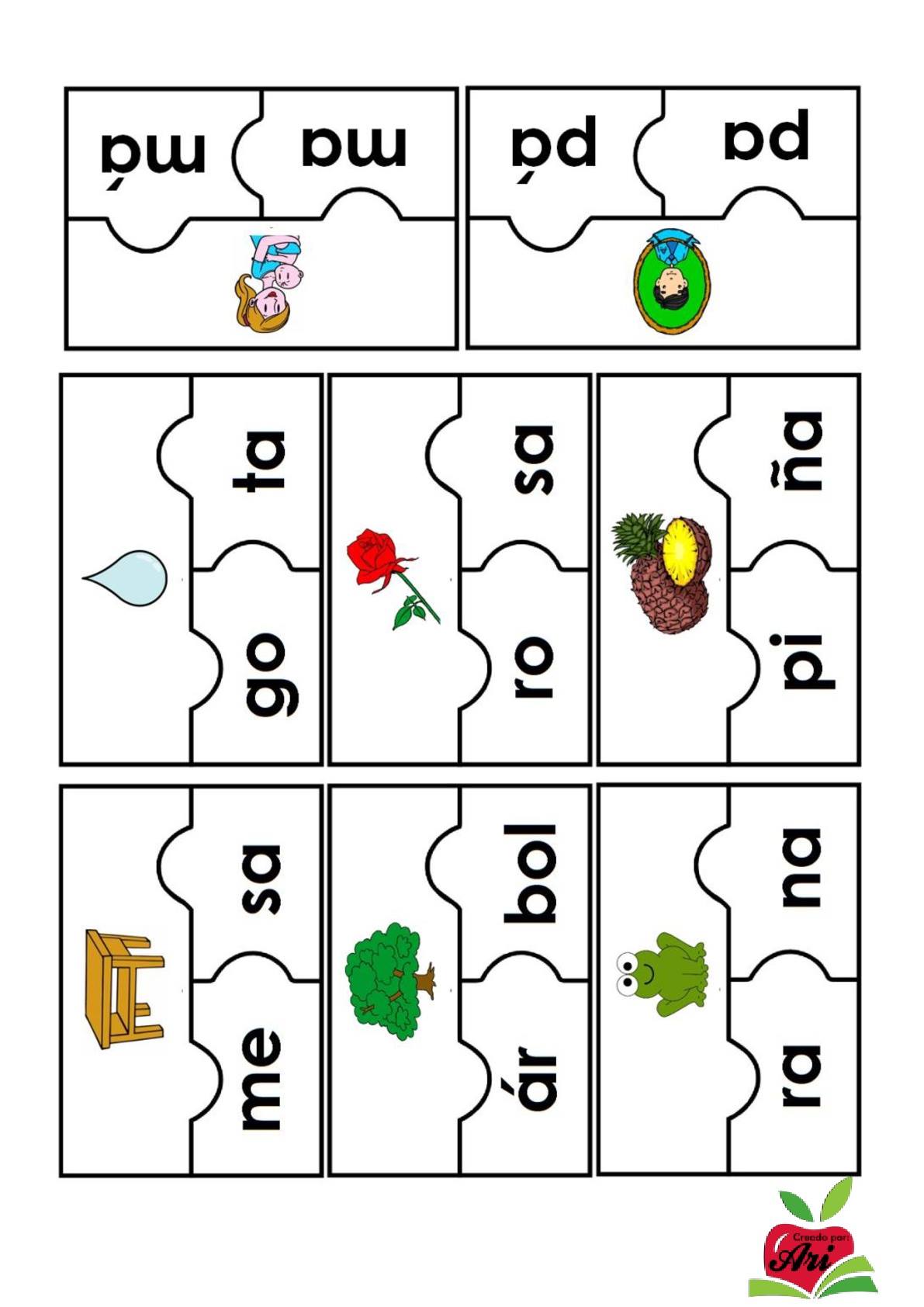 Rompecabezas Silábico (2) – Imagenes Educativas 38