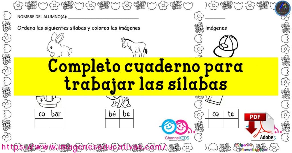 sílabas Archivos - Página 18 de 22 - Imagenes Educativas