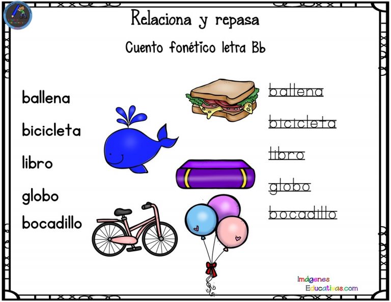 Cuento fonético letra Bb (8) - Imagenes Educativas