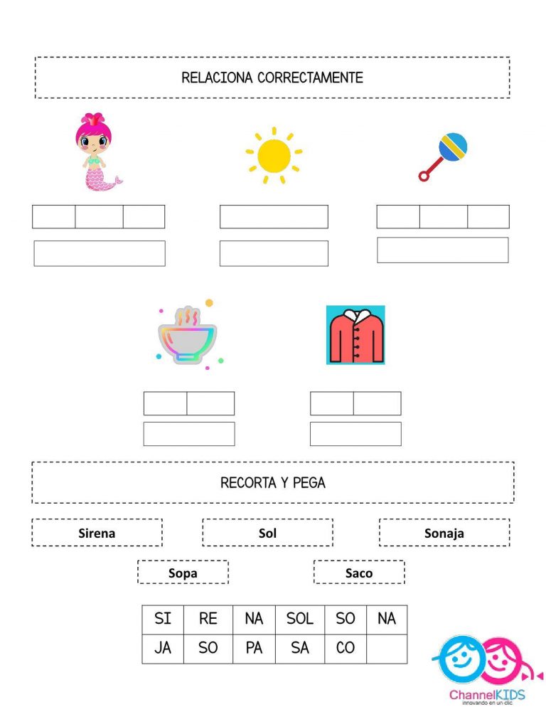 FONEMAS M-S-P-L (8) - Imagenes Educativas