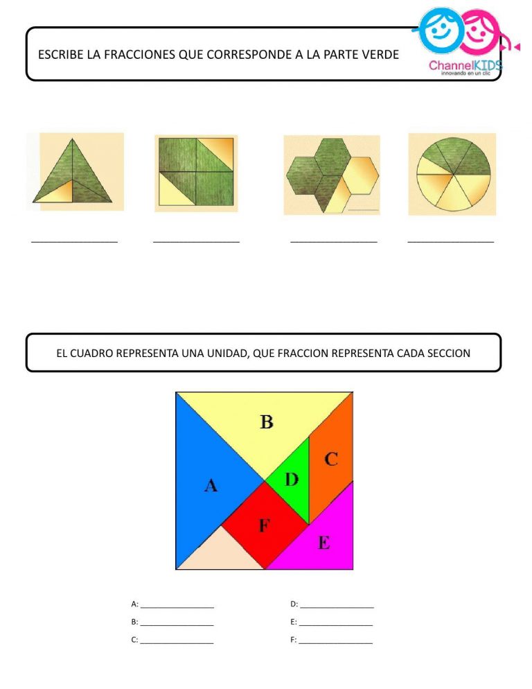 Fracciones: Significado y uso de la fracción - Imagenes Educativas