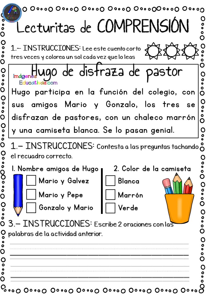 101 LECTURITAS DE COMPRENSIÓN - Imagenes Educativas