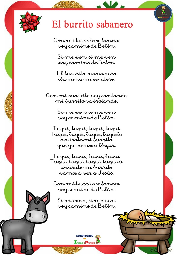 Cuaderno De Villancicos Para Navidad Imagenes Educativas