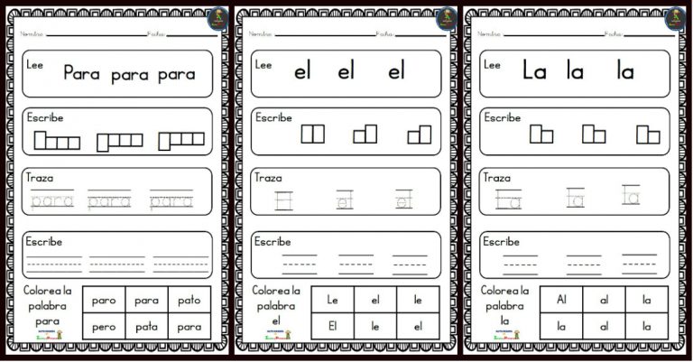 palabras alta frecuencia Archivos - Imagenes Educativas