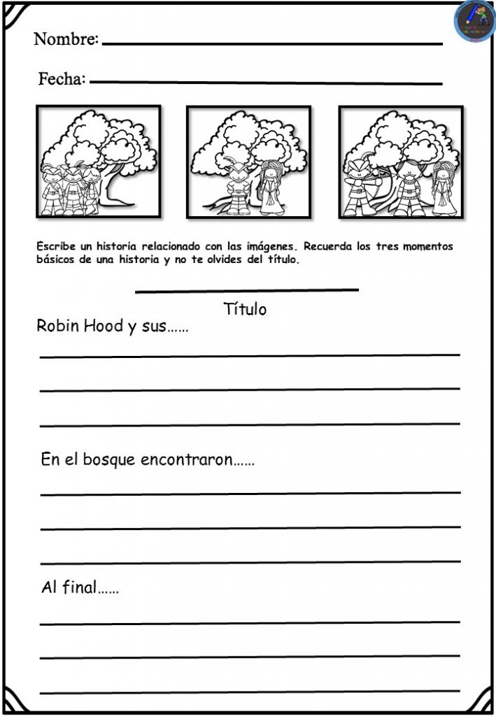 Fichas para trabajar la escritura creativa creando historias - Imagenes ...