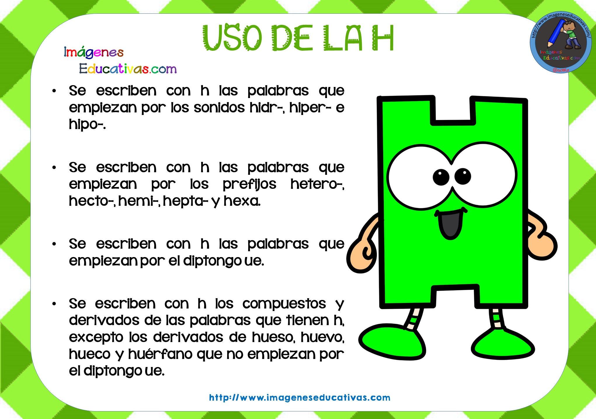 Laminas con reglas de ortografía sencillas para los mas peques ...