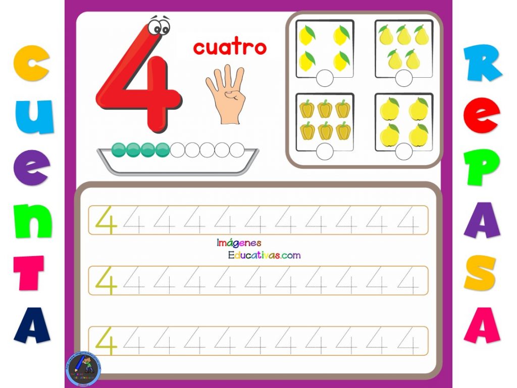 FICHAS DE GRAFOMOTRICIDAD repasamos los números del 1 al 10 - Imagenes ...
