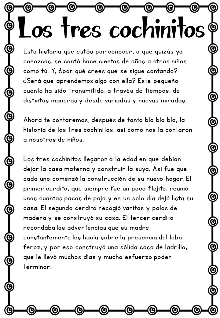 CUENTOS CLÁSICOS Ejercicios de COMPRENSIÓN LECTORA (17) - Imagenes ...