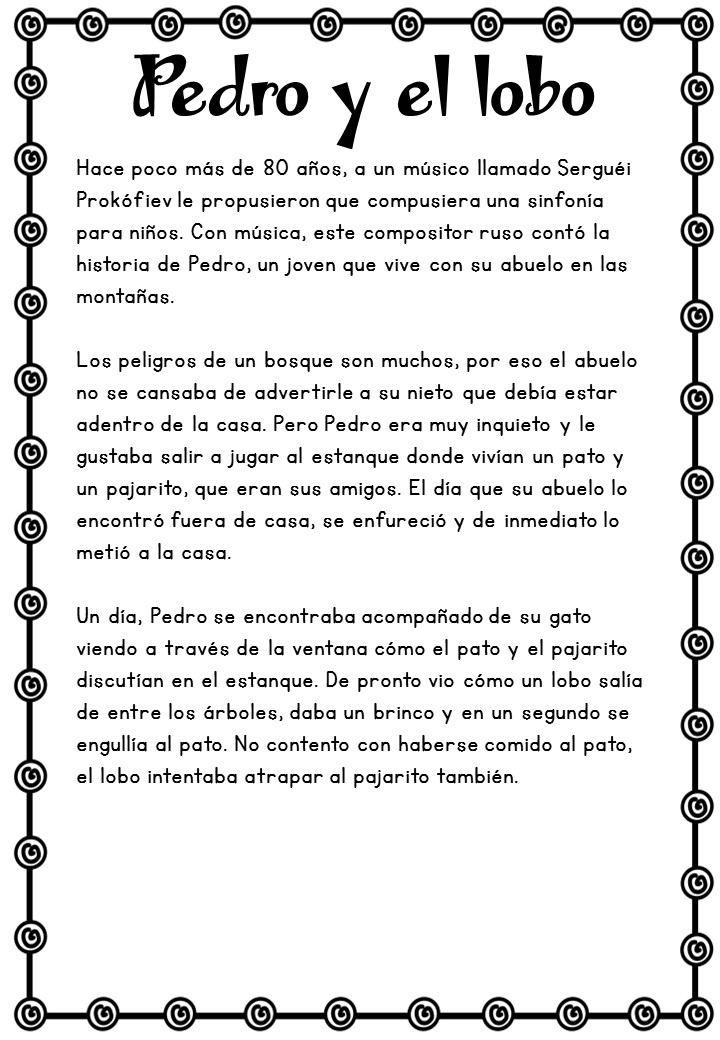 CUENTOS CLÁSICOS ACTIVIDADES DE COMPRENSIÓN LECTORA PARA NIÑOS DE ...