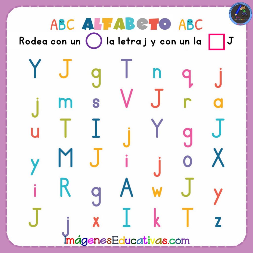 Cuaderno para repasar el abecedario reforzando la atención - Imagenes ...