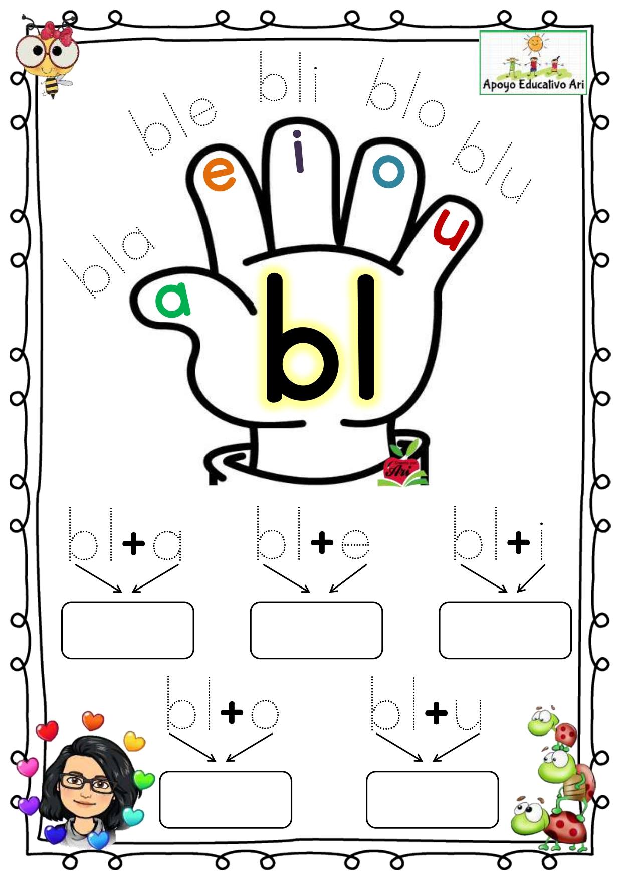 Cuaderno para trabajar las sílabas (23) - Imagenes Educativas