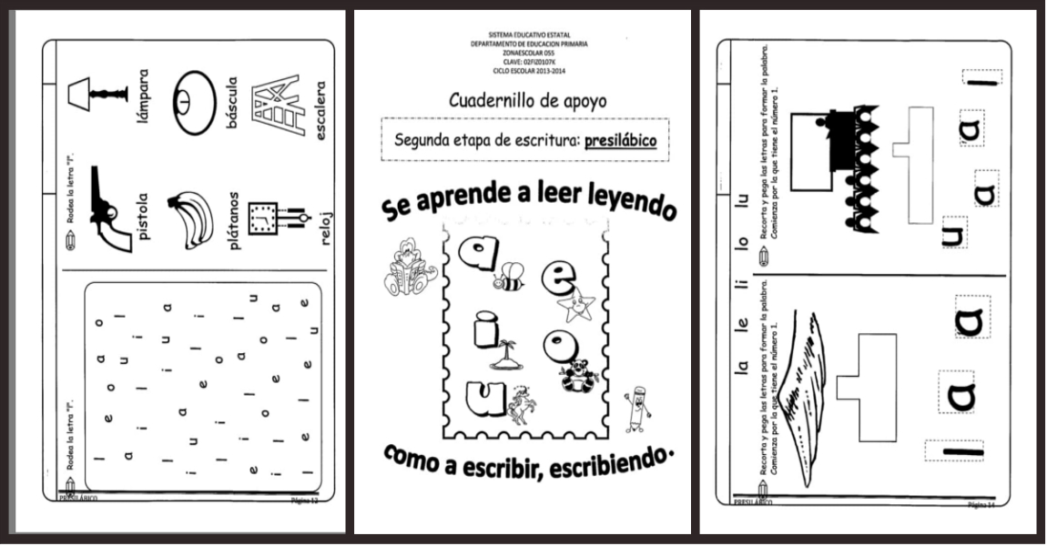 Cuaderno PRESILÁBICO, para apoyar el aprendizaje de la LECTOESCRITURA ...