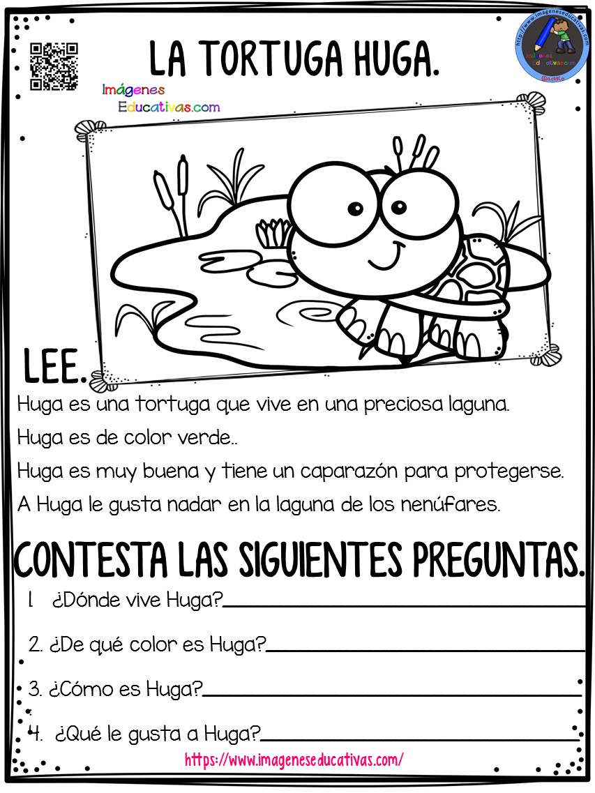 Ejercicios De Comprensión De Lectura Para Niños De Primaria Aprendo A