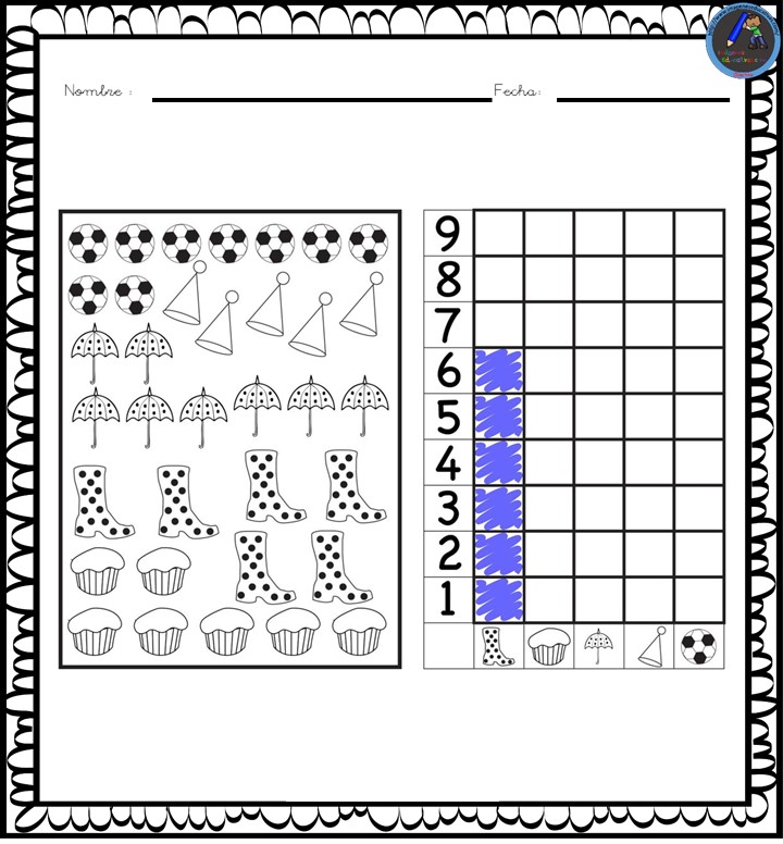El gráfico de los números - Imagenes Educativas