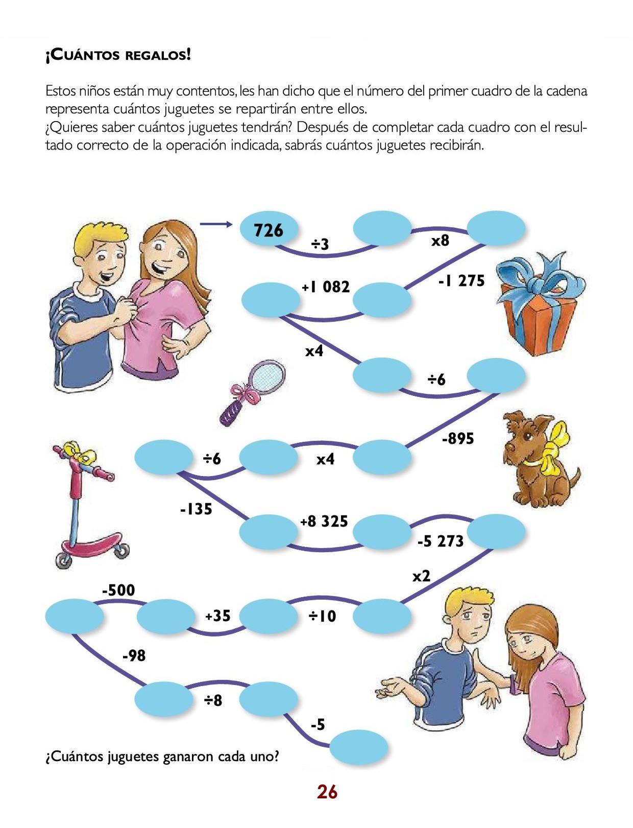PASATIEMPOS MATEMÁTICOS (27) - Imagenes Educativas