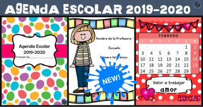 AGENDA ESCOLAR 2019-2020 totalmente original y gratuita. - Imagenes ...