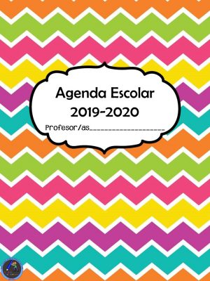 Nueva y exclusiva AGENDA ESCOLAR 2019-2020 totalmente original y ...