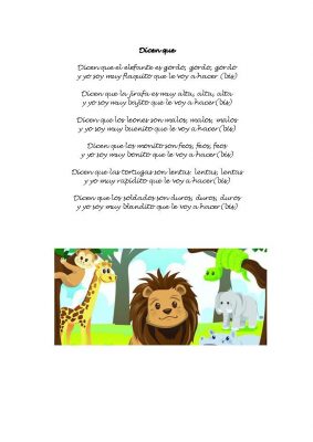 Colección de Canciones infantiles ordenadas por temas - Imagenes Educativas