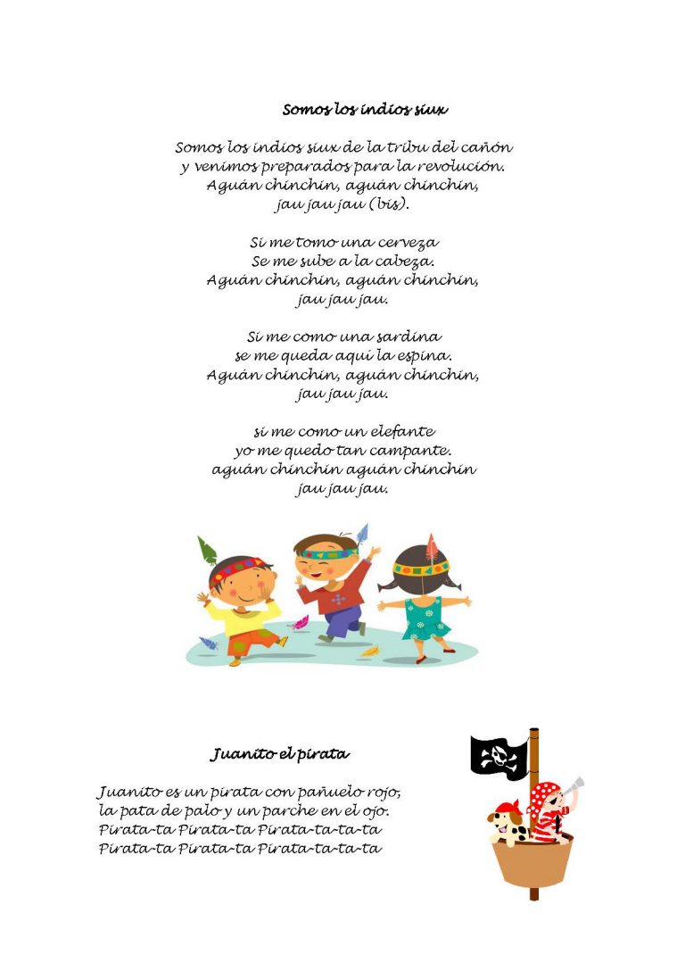 Colección de Canciones infantiles ordenadas por temas - Imagenes Educativas