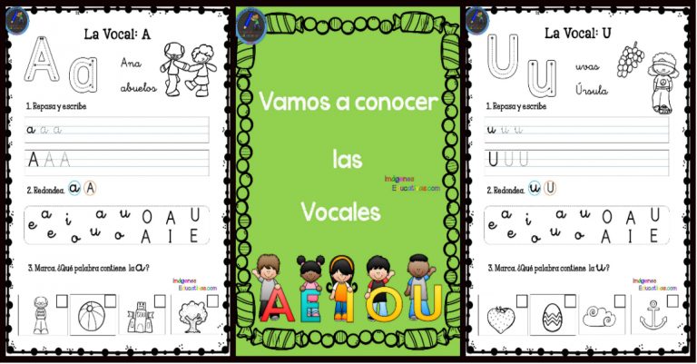 El librito de las vocales (1) - Imagenes Educativas