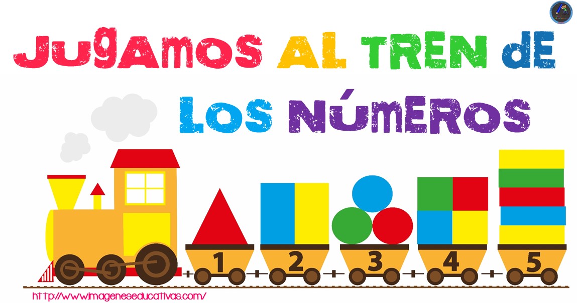 Jugamos al tren de los números - Imagenes Educativas
