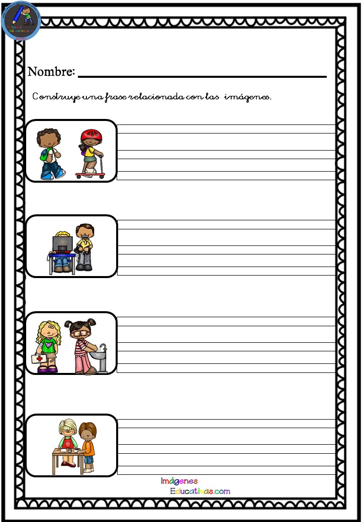 colección de fichas creamos oraciones (3) - Imagenes Educativas