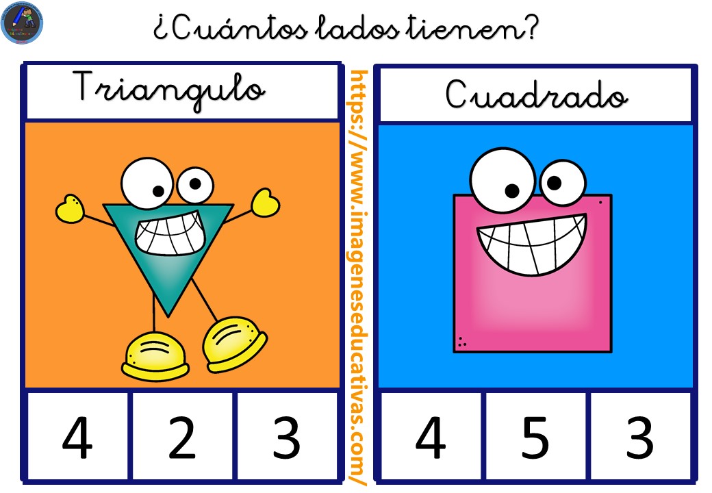 tarjetas figuras geométricas (2) - Imagenes Educativas