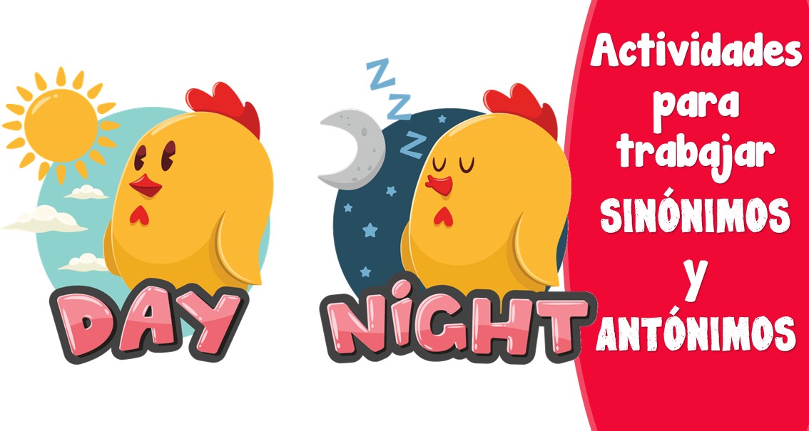 SINÓNIMOS vs ANTÓNIMOS Archivos - Imagenes Educativas