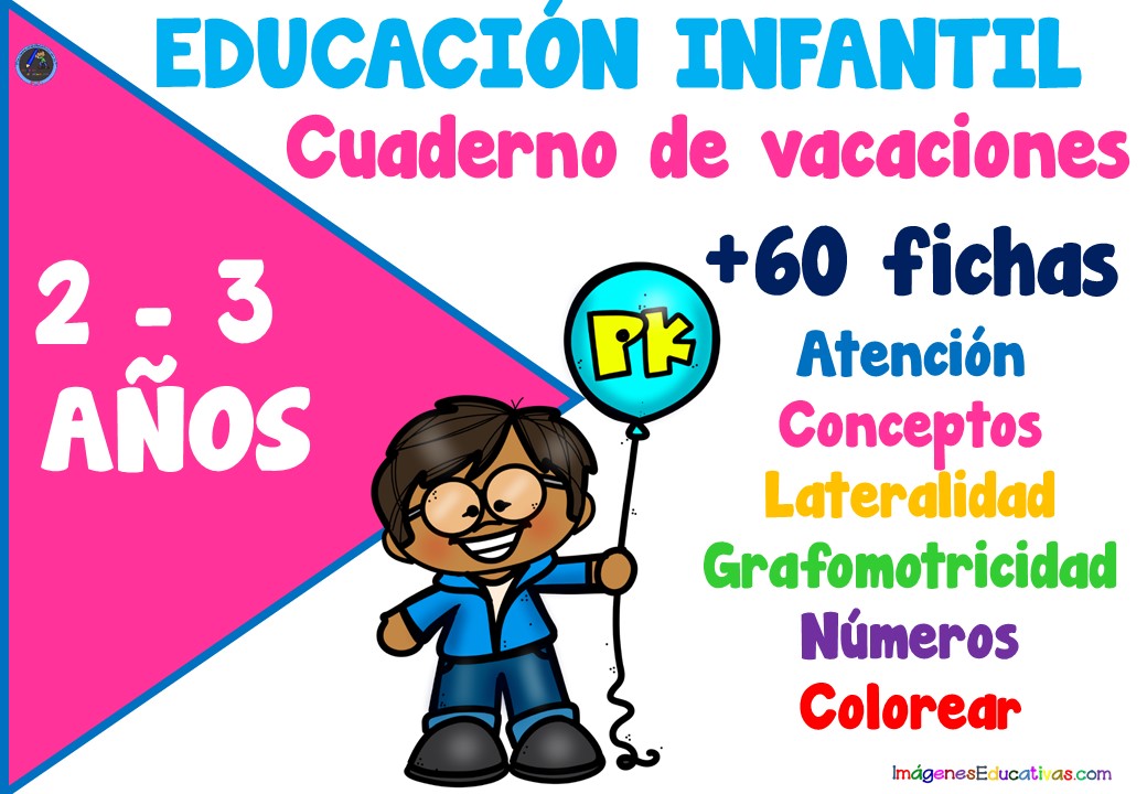 Cuaderno-de-vacaciones-Infantil-2-3-años-2019 - Imagenes Educativas