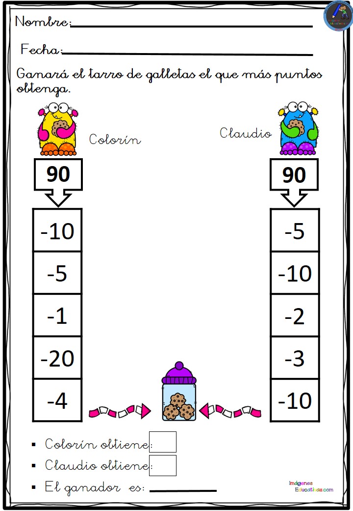 101 Actividades matemáticas para niños – Imagenes Educativas