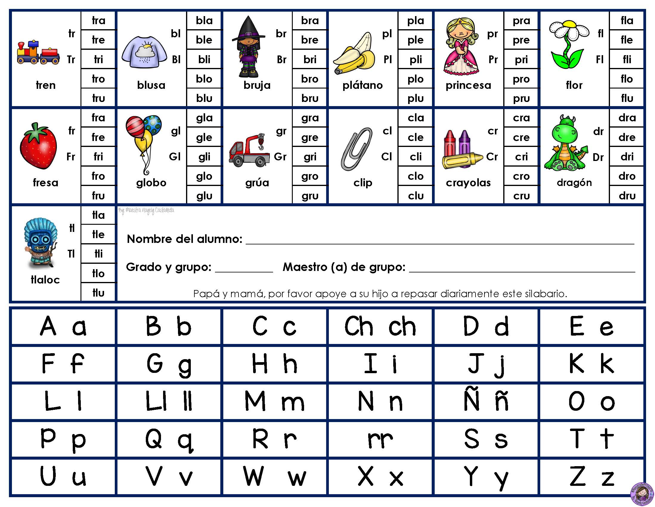 Silabario completo_Página_2 - Imagenes Educativas