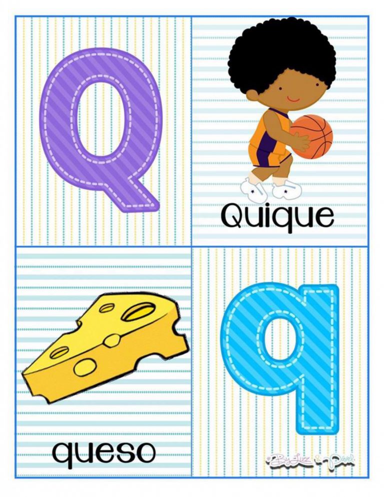 Tarjetas para trabajar el abecedario - Imagenes Educativas