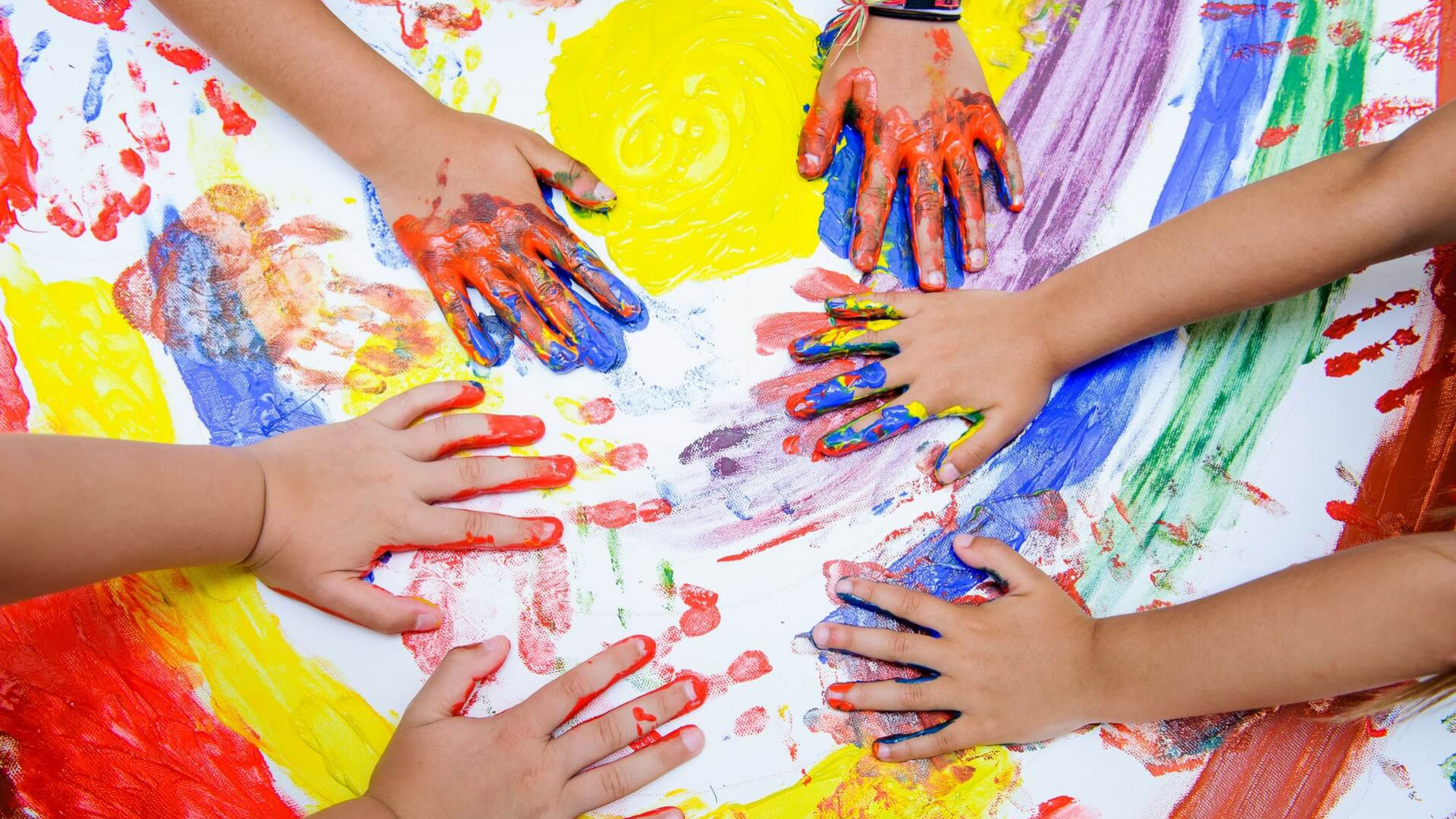 30 Ideas Geniales Para Pintar Con Las Manos Imagenes Educativas