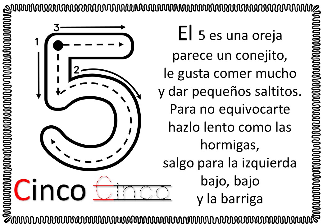 Canción de los numeros (5) - Imagenes Educativas Canción de los numeros (5) - Imagenes Educativas