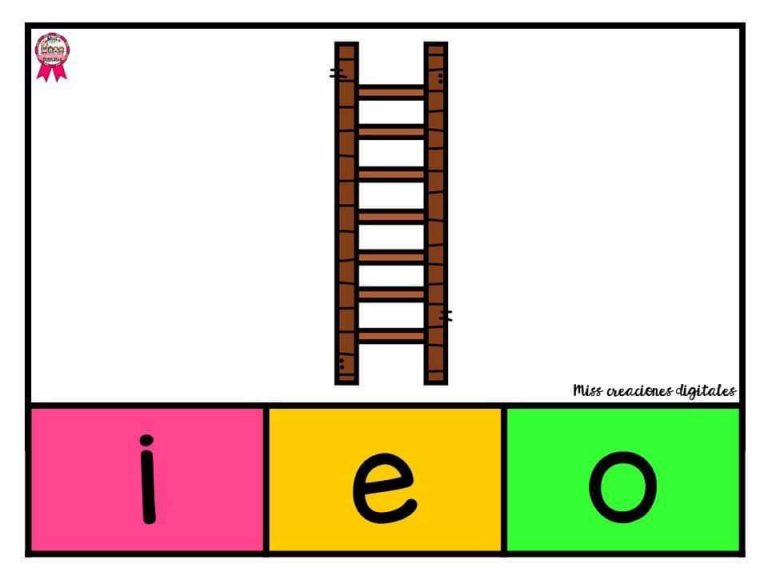 Tarjeta para trabajar las vocales - Imagenes Educativas