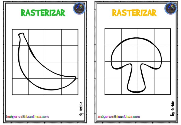 Trabajamos la creatividad rasterización - Imagenes Educativas