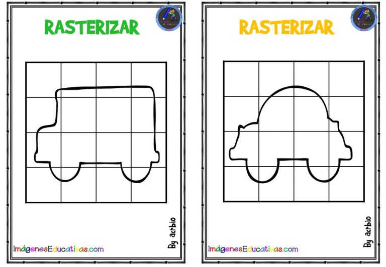 Trabajamos la creatividad rasterización - Imagenes Educativas
