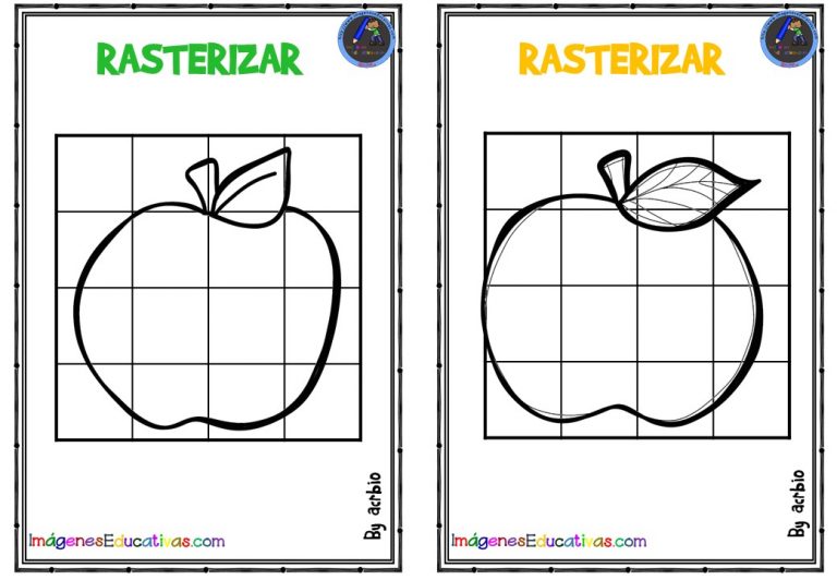 Trabajamos la creatividad rasterización - Imagenes Educativas
