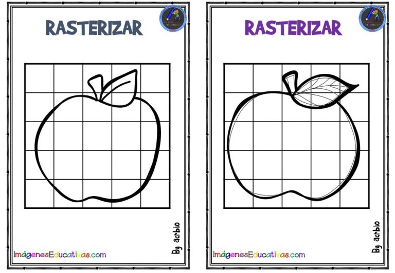 Trabajamos la creatividad rasterización - Imagenes Educativas