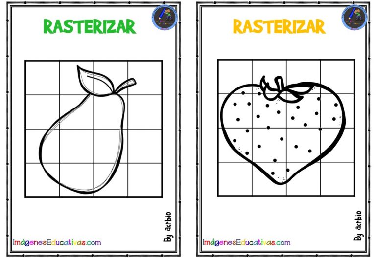 Trabajamos la creatividad rasterización - Imagenes Educativas