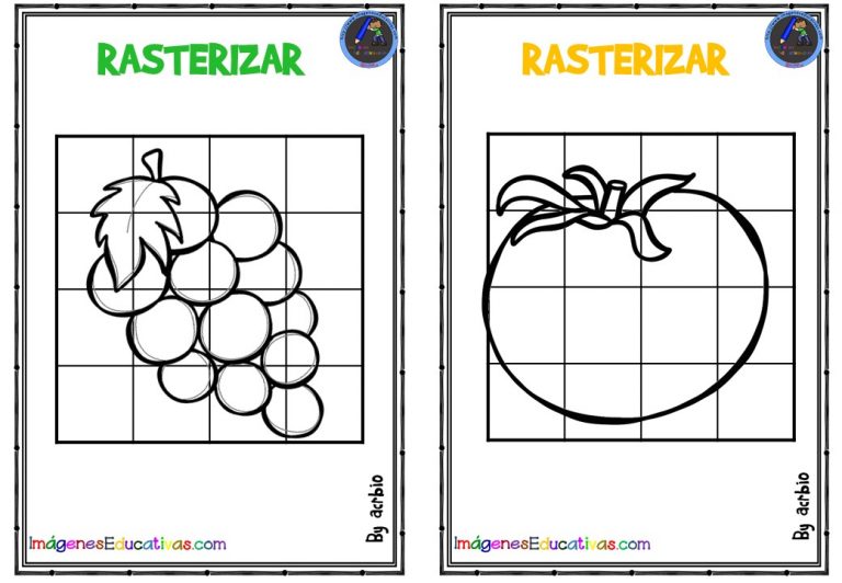 Trabajamos la creatividad rasterización - Imagenes Educativas